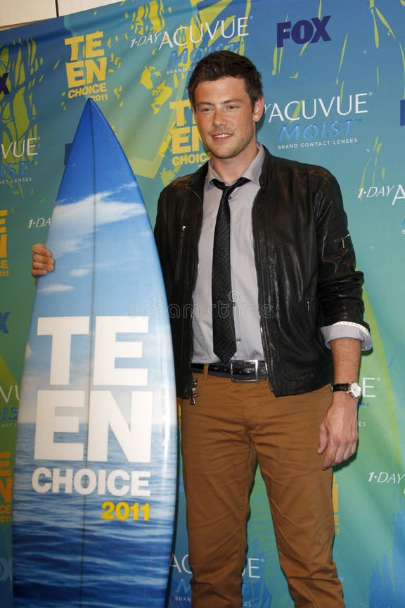 Cory Monteith editorial photo. Image of awards, amphitheatre - 23344231
