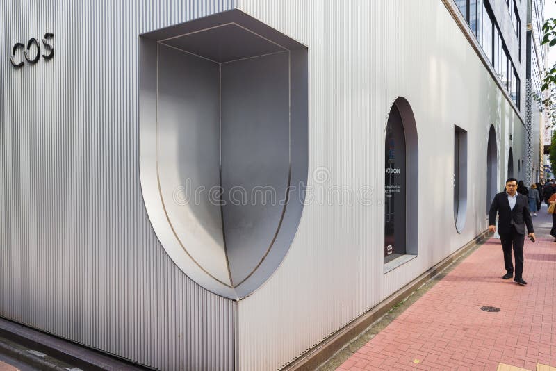 COS Store in the Streets of Ginza District, Tokyo, Japan Editorial ...
