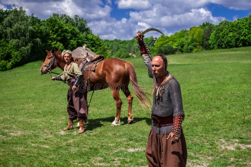 Cosacchi ucraini fotografia editoriale. Immagine di cossack - 55269382