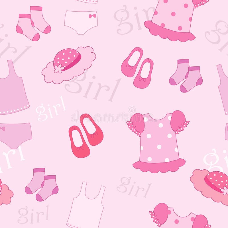 Cosas rosadas ilustración del vector. Ilustración de arte - 30714421