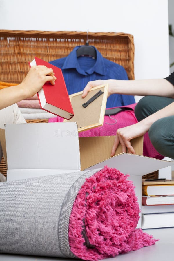 Cosas rosadas del embalaje foto de archivo. Imagen de plano - 35657148