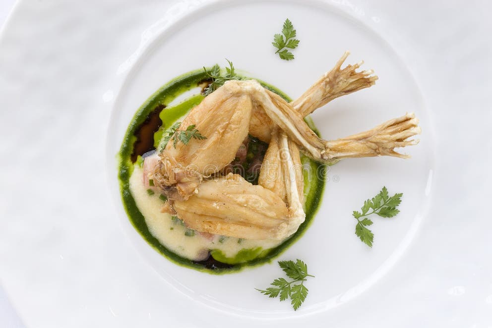 Cosce di rana fotografia stock. Immagine di alimento - 32032496