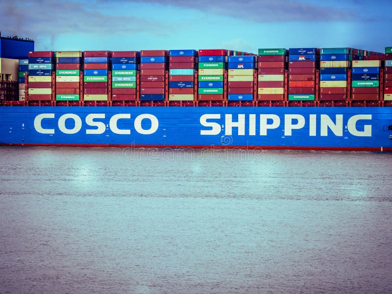 Cosco Shipping 2 editorial photo. Image of text, presentation - 385301206