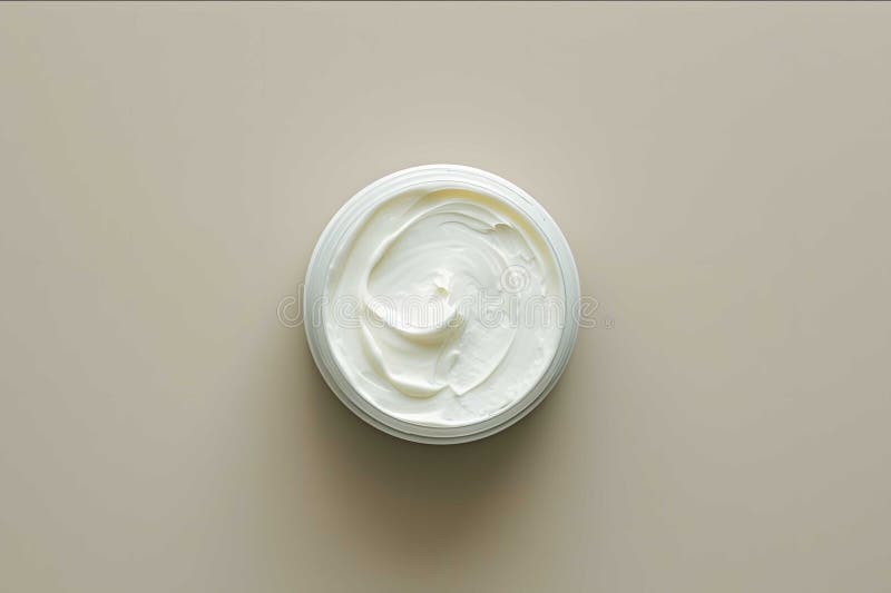 Cosmetic Cream Cut in Half Front View To See the Inside Photography 8k ...