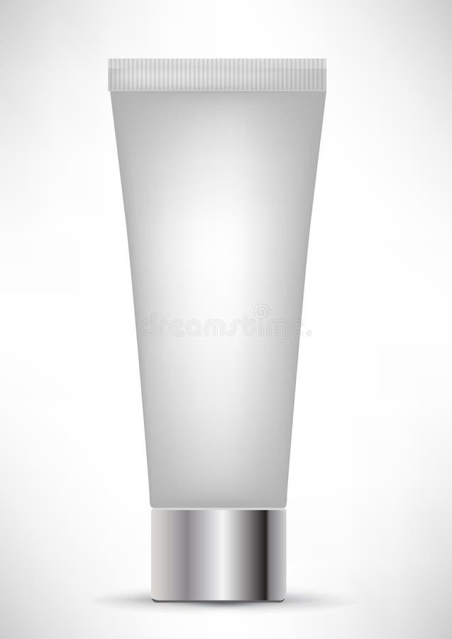 Cosmetic Cream Tube Container Stock Vector - Illustration of empty ...