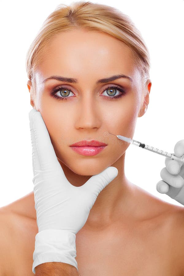 Cosmetic injection stock image. Image of body, needle - 25797449