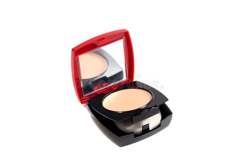 Cosmetic powder, isolated stock photo. Image of glamour - 85568036