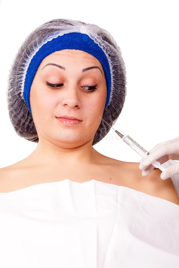 Cosmetic Procedure Botox Injections Stock Image - Image of fashion ...