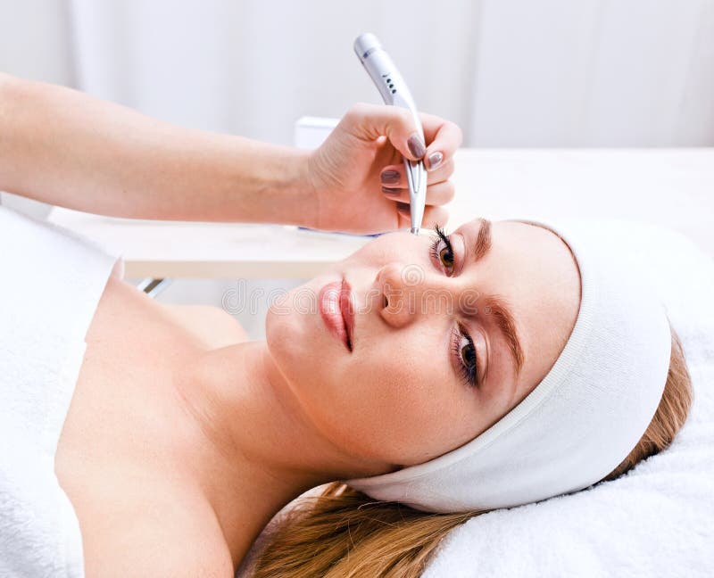 Cosmetic Procedures in Spa Clinic Stock Image - Image of caucasian ...