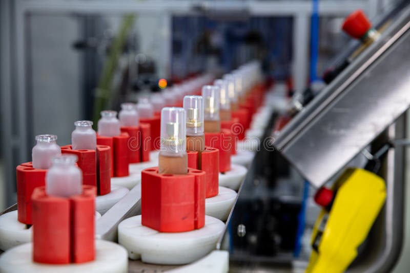 Cosmetic Production Technologies Stock Image - Image of manufacture ...