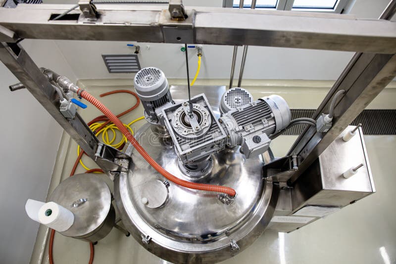 Cosmetic Production Technologies Stock Image - Image of care, business ...