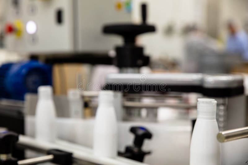 Cosmetic Production Technologies Stock Photo - Image of care, blank ...