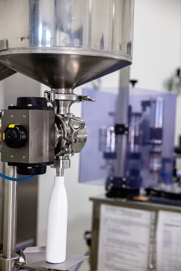 Cosmetic Production Technologies Stock Photo - Image of industrial ...