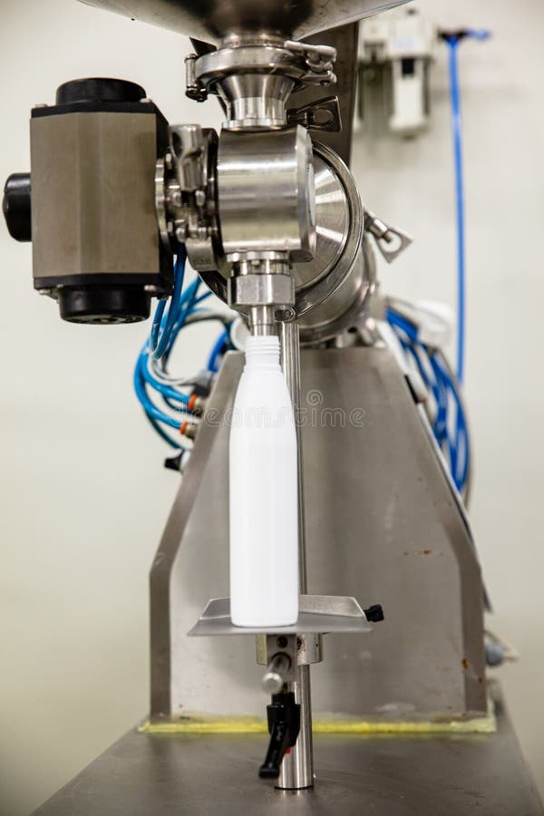 Cosmetic Production Technologies Stock Image - Image of material, care ...