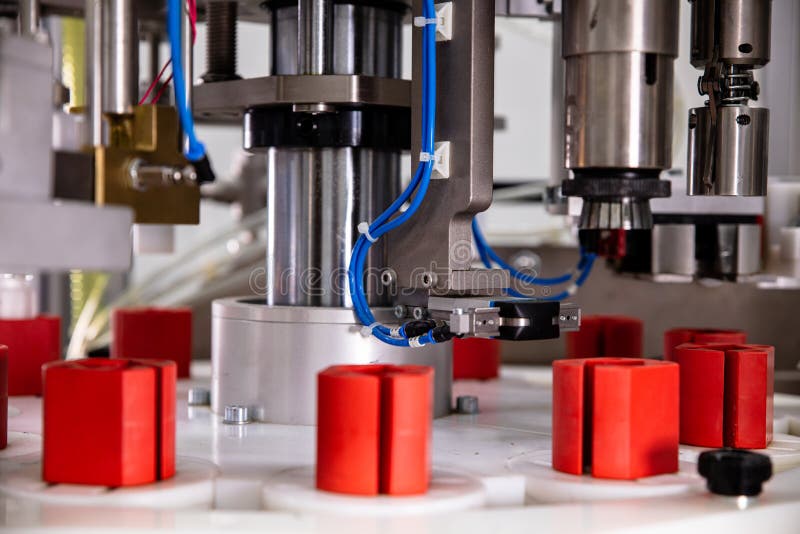 Cosmetic Production Technologies Stock Photo - Image of care, machine ...