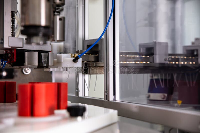 Cosmetic Production Technologies Stock Image - Image of care ...