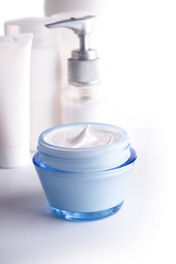 Cosmetic Products - Face Cream Stock Photo - Image of harmony ...