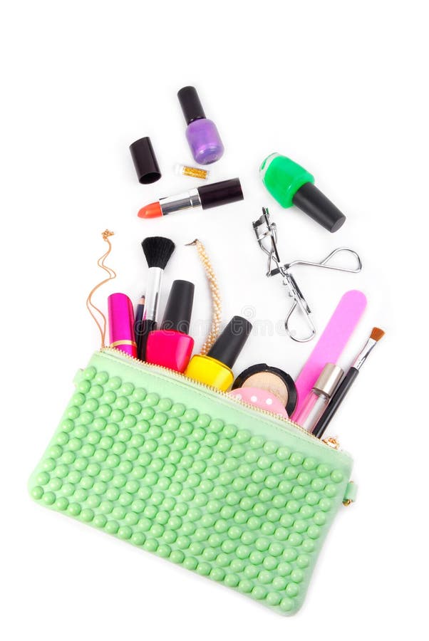 Cosmetic set isolated stock photo. Image of isolated - 49754006