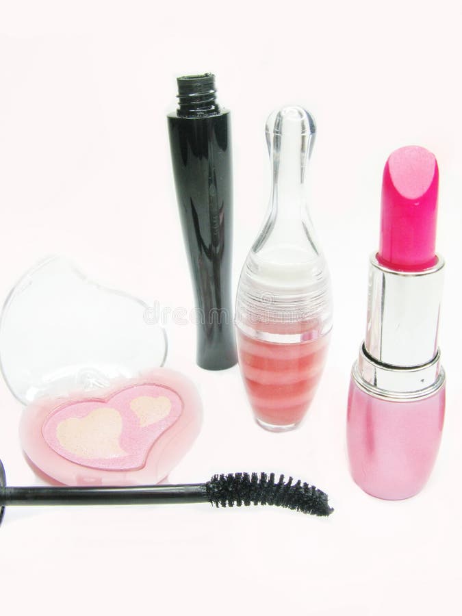 Cosmetic set for makeup stock photo. Image of accessory - 17351974