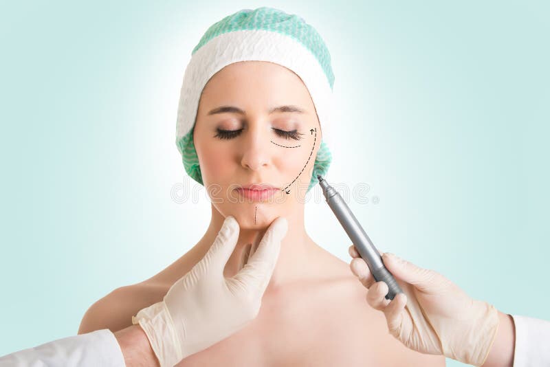 Cosmetic Surgery stock photo. Image of care, beautician - 48831072
