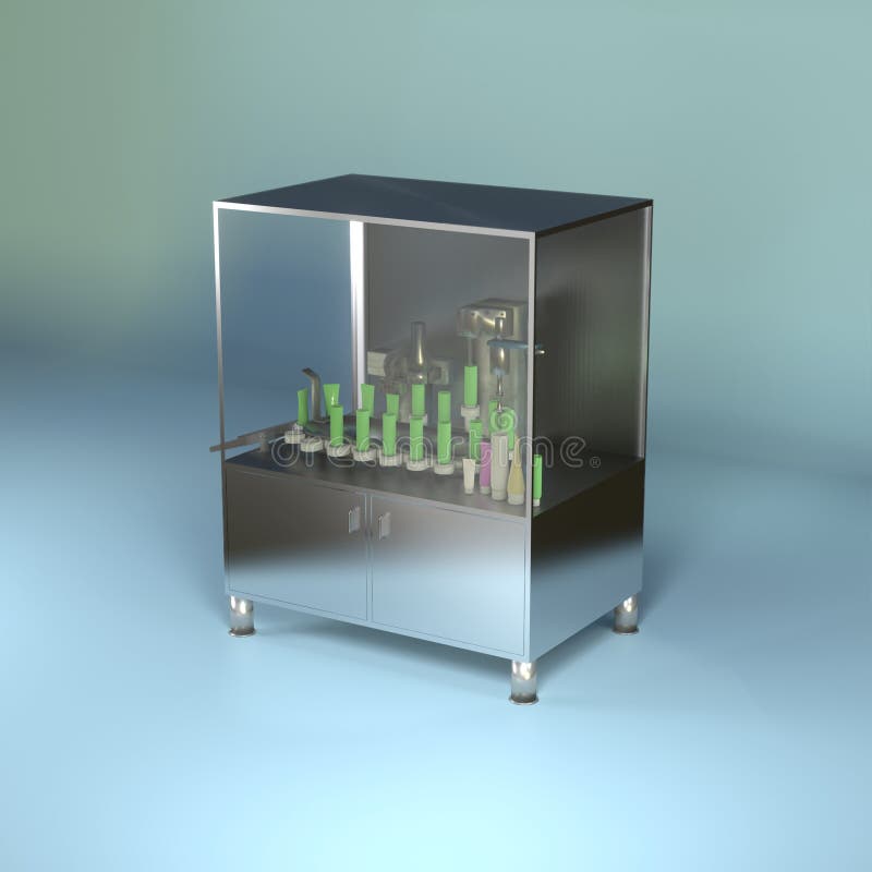 Filling Machine 3d Stock Illustrations – 205 Filling Machine 3d Stock ...