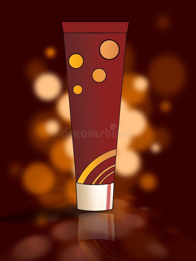 Cosmetic Vector Illustrator Stock Illustration - Illustration of cream ...