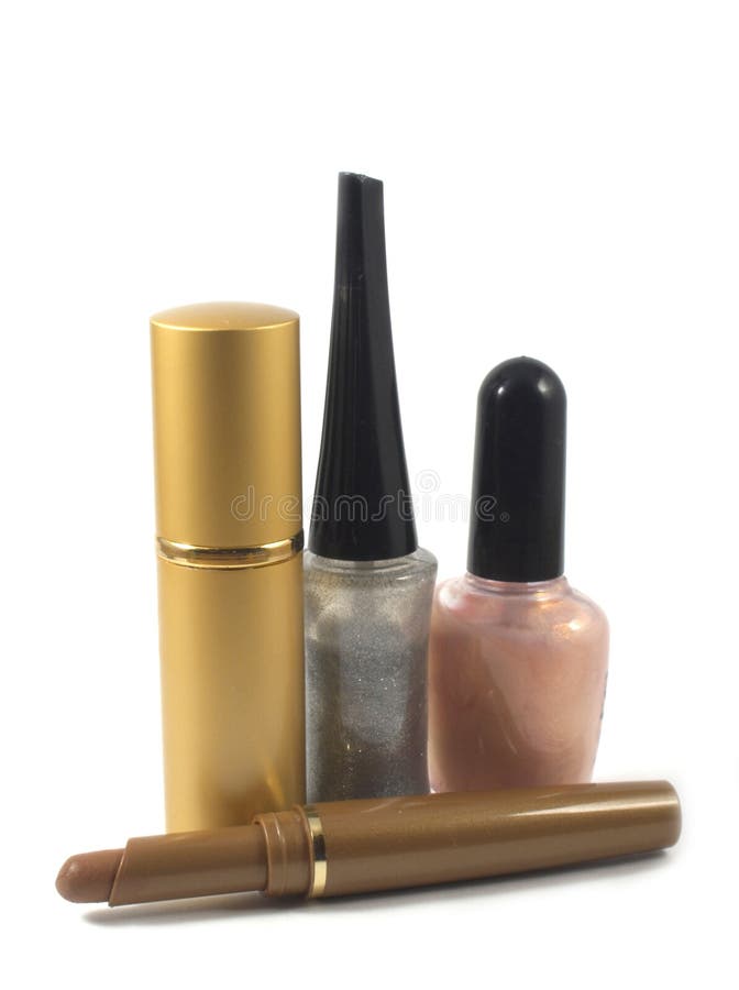 Cosmetics stock photo. Image of brush, woman, foundation - 16593902