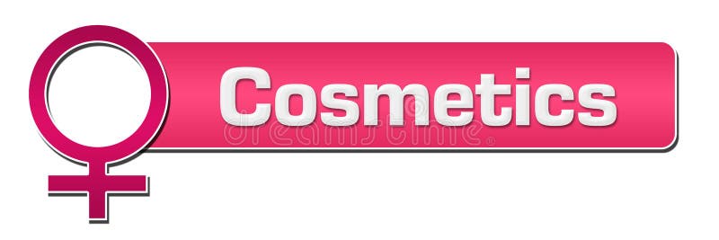 Cosmetics Colorful Waves Horizontal Stock Illustration - Illustration ...