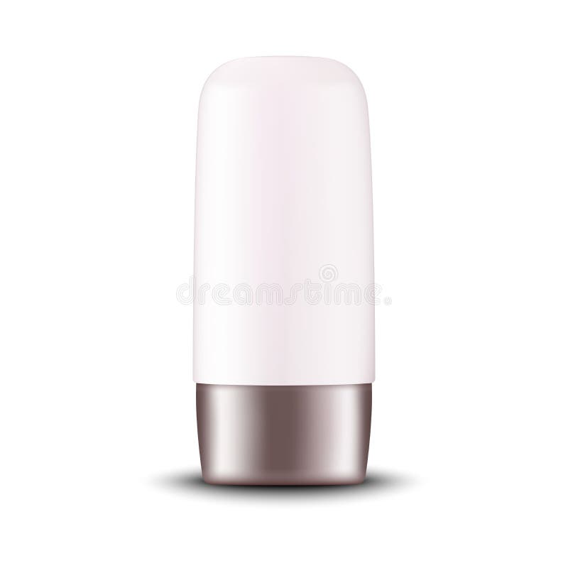 Cosmetics Container Tube. Realistic 3d Plastic Cream Packaging Design ...