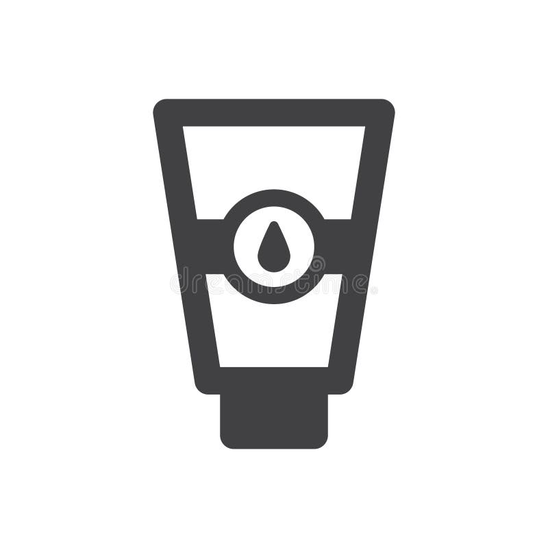 Cosmetics cream tube icon stock vector. Illustration of soap - 392207090