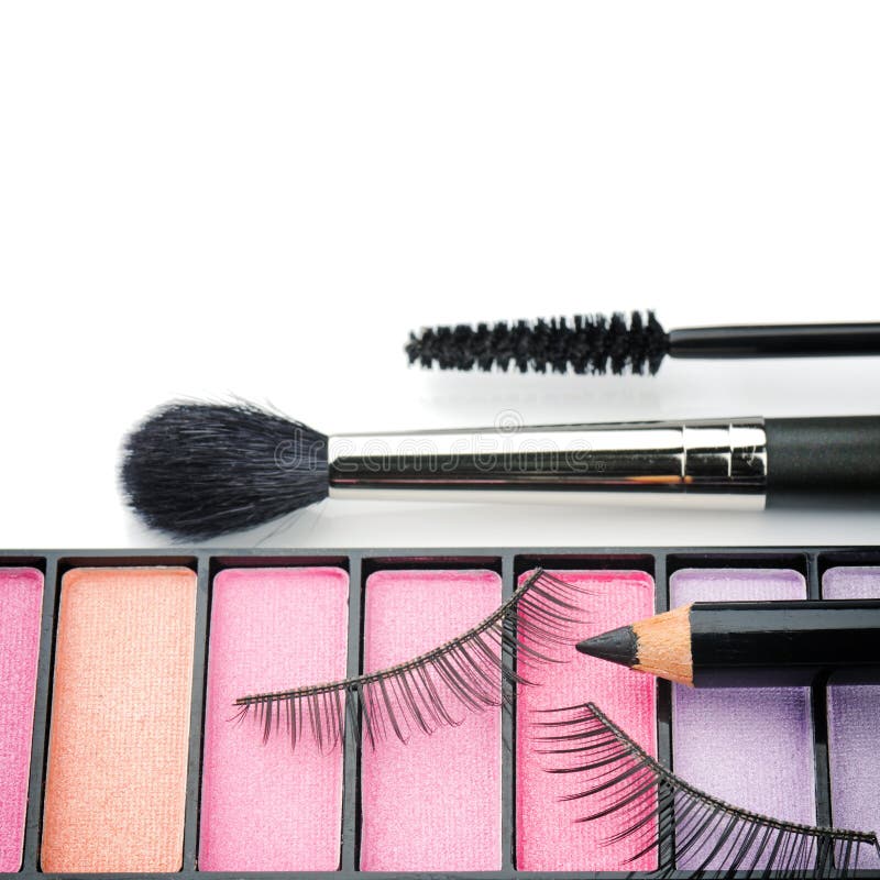 Cosmetics for eye makeup stock image. Image of object - 31458545