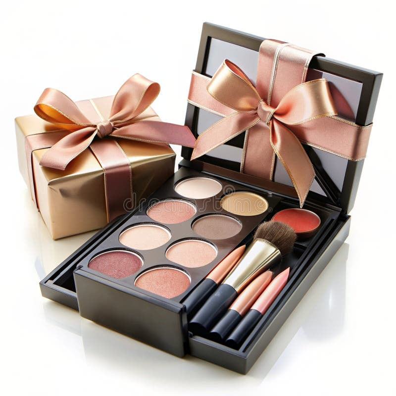 Cosmetics and Gift Box stock photo. Illustration of dots - 331572968