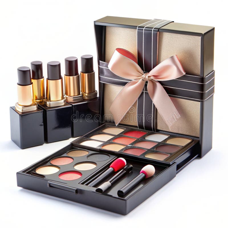 Cosmetics and Gift Box stock photo. Illustration of spots - 331572980