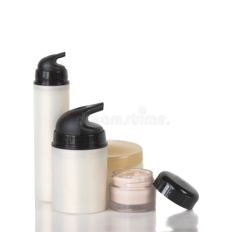 Cosmetics stock photo. Image of black, treatment, white - 30867114