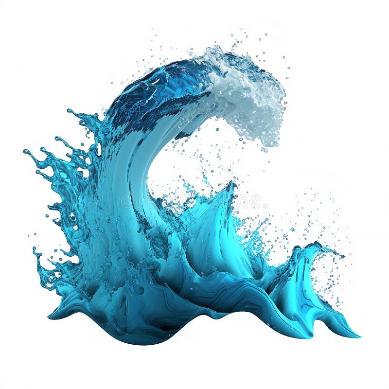 Cosmetics Hydro Essence Water for Moisturizer. Liquid Splash Bubble or ...