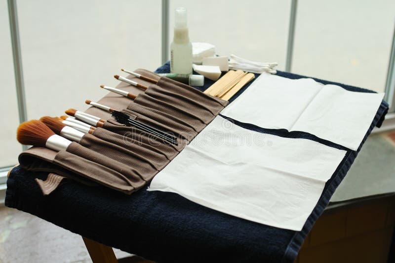 Cosmetics Instruments stock photo. Image of swabs, parlor - 11947130