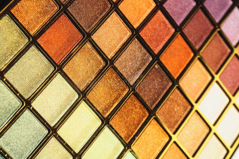 Cosmetics Kit for Face Make-up Texture Horizontal Stock Photo - Image ...