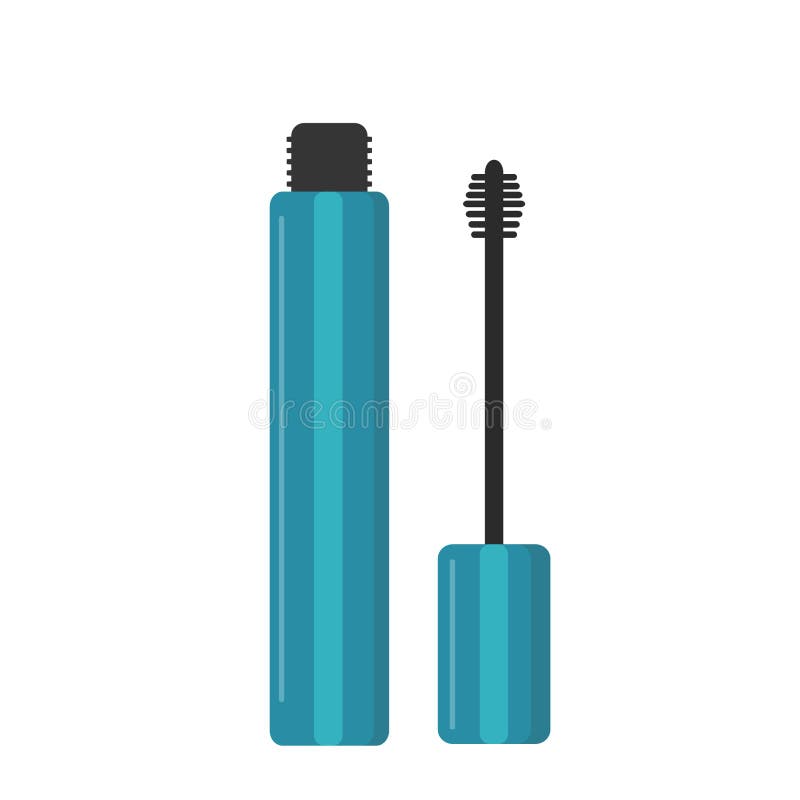 Cosmetics mascara icon stock vector. Illustration of isolated - 248818941