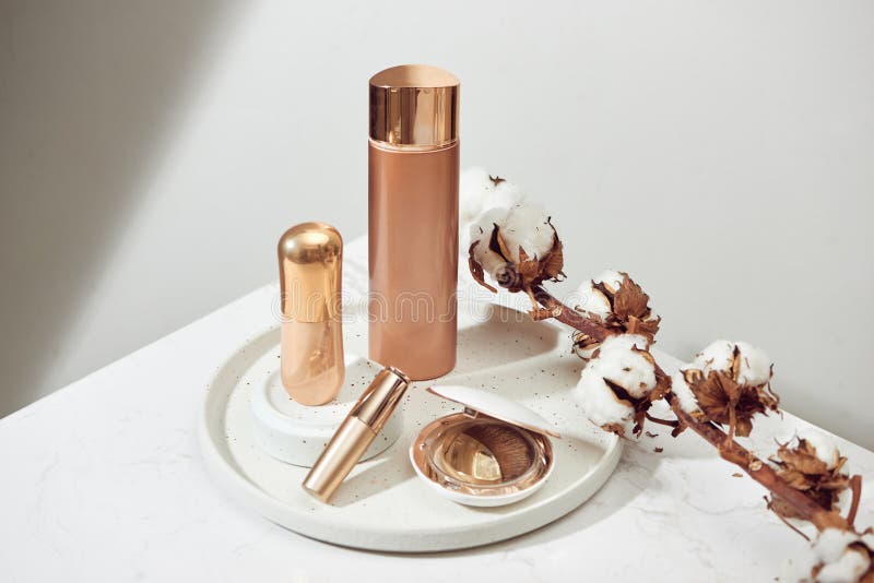 Cosmetics Packages Design Beauty Products Stock Photo - Image of ...