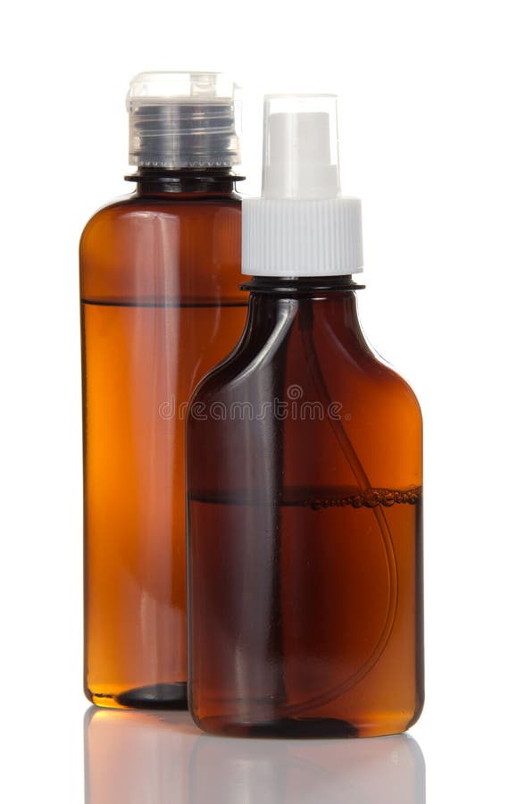 Cosmetics Set for Hair Care Stock Image - Image of isolated, white ...