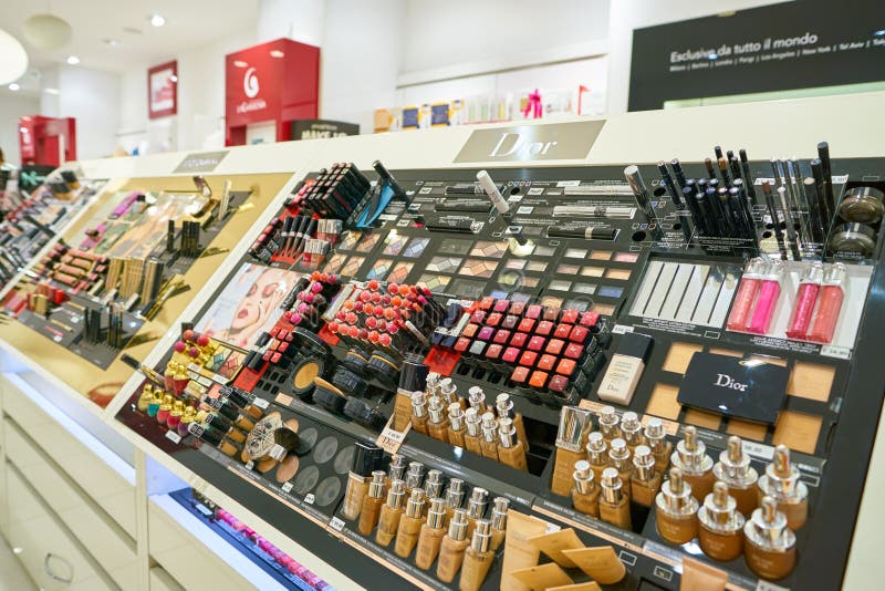 Cosmetics store editorial photo. Image of goods, color - 141430406