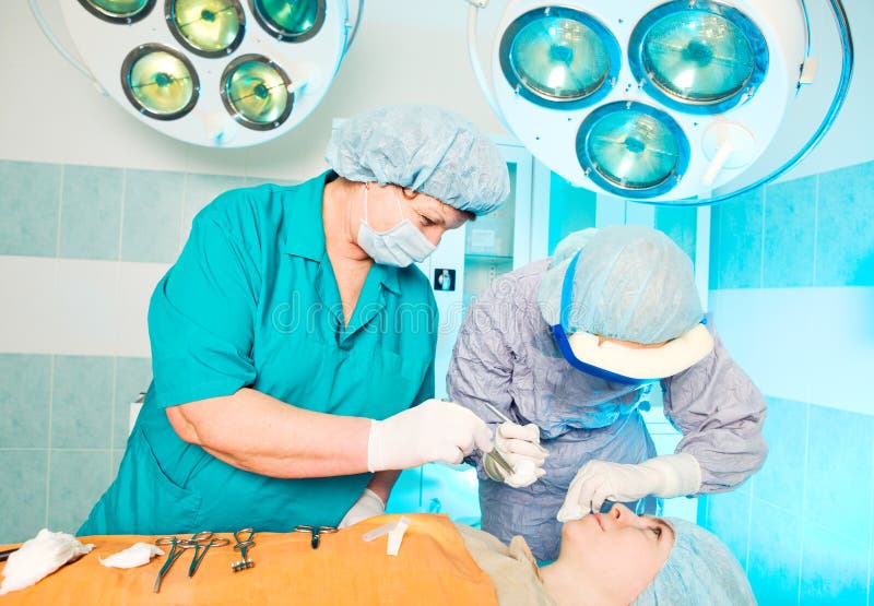 Cosmetology Medical Operation Stock Image - Image of people, medical ...