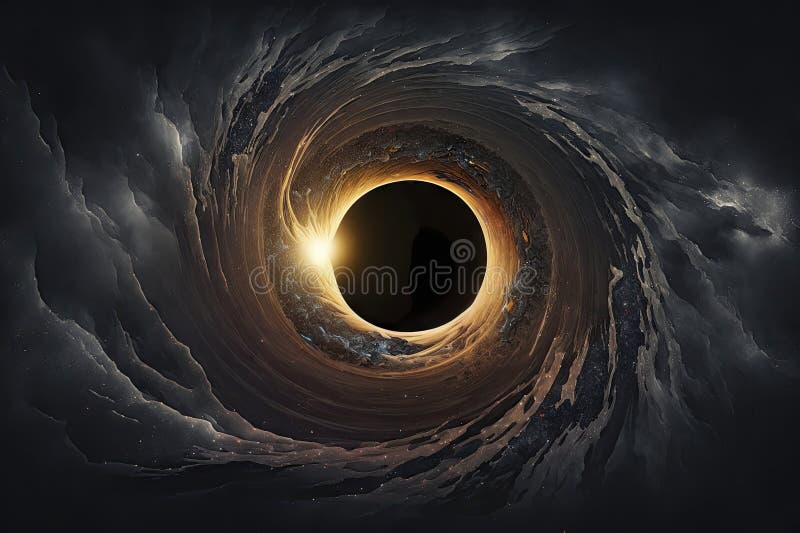 Cosmic Abyss: a Stunning Black Hole Space Background for Your Next ...