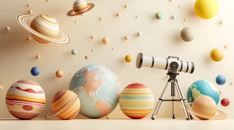 Cosmic Adventure: a Cartoon Telescope Exploring Planets in the ...