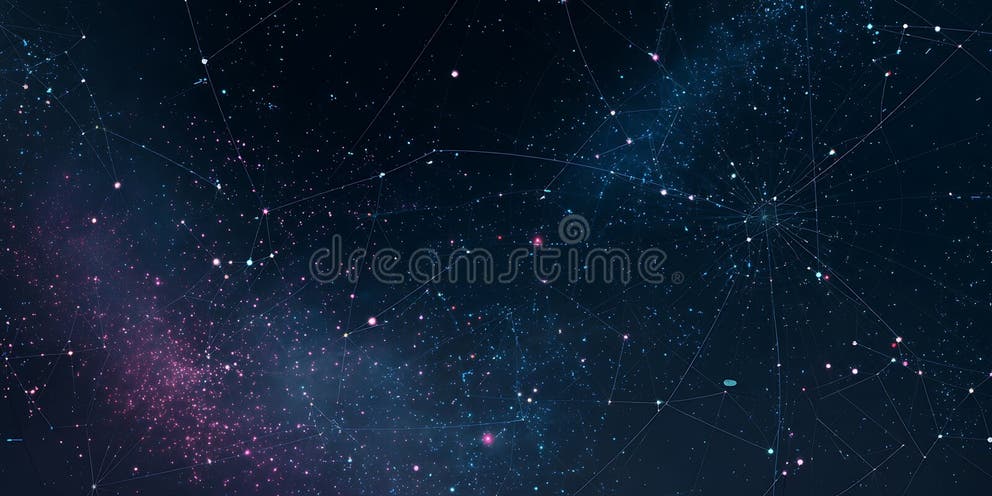 Cosmic Background Nebula Texture for Design Projects Stock Illustration ...