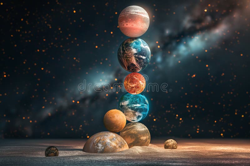 Planets Aligned Wallpaper