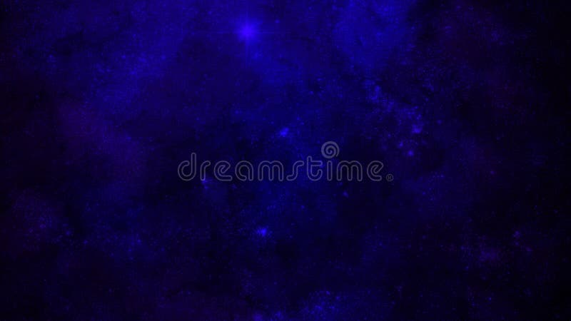 Cosmic Blue Background with Stars and Nebulae Stock Photo - Image of ...