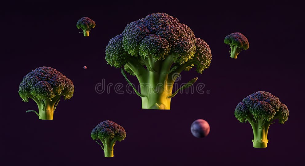 Cosmic Broccoli Clusters As Floating Space Stations in a Creative ...