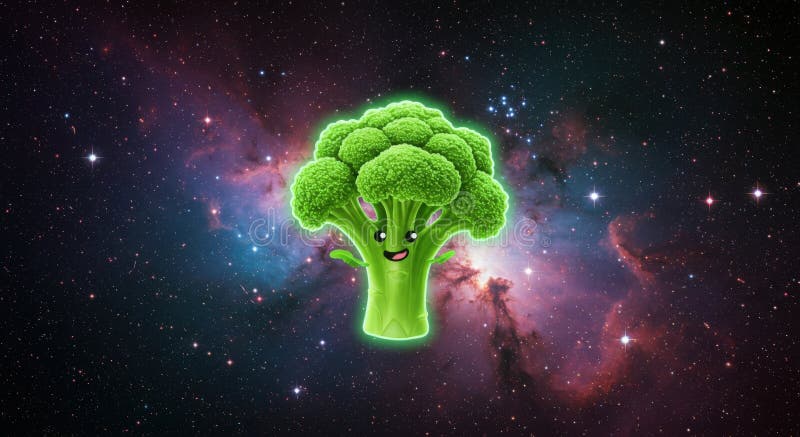 Cosmic Broccoli: a Hilarious Space Vegetable Adventure Stock ...