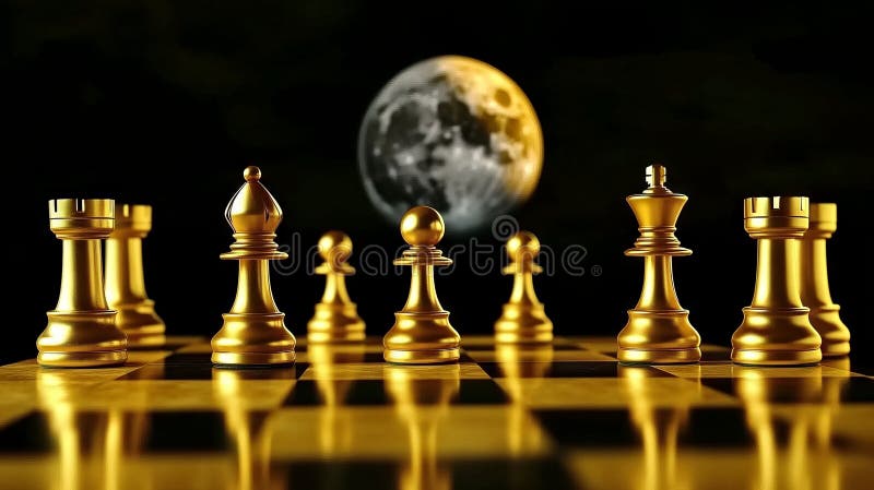 Cosmic Chess, a Game of Galactic Strategy, is Played Out on a Celestial ...